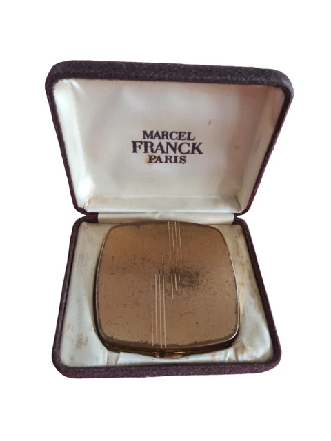 MARCEL FRANCK PARIS Ancien Poudrier En Boite EUR 34,99 - PicClick FR