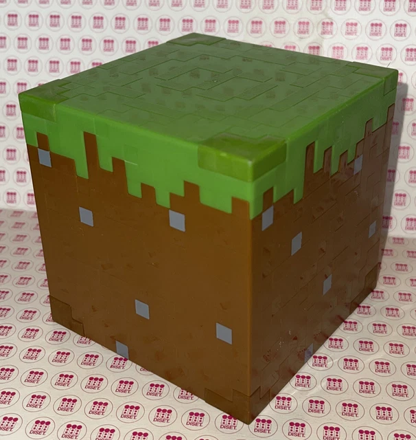 MINECRAFT GRASS BLOCK Magic 8 Ball Toy Mojang Mattel 2017 Rare Fun ...