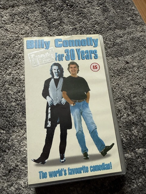 BILLY CONNOLLY - Erect For Thirty Years (VHS, 1998) £3.83 - PicClick UK