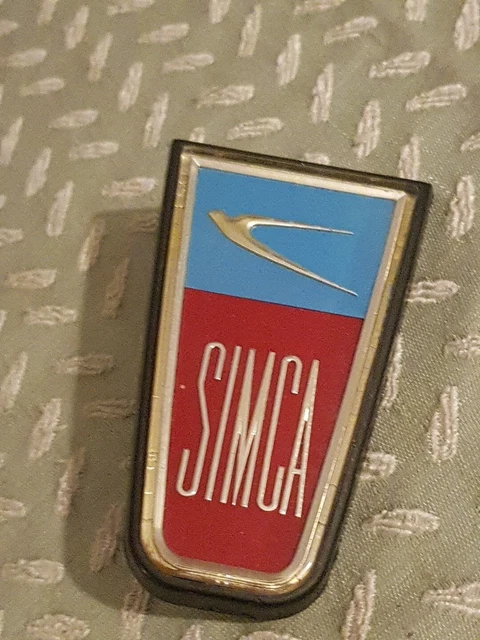 AUTOMOBILE, ANCIEN LOGO de Calandre /capot , Marque " SIMCA " EUR 5,90 ...