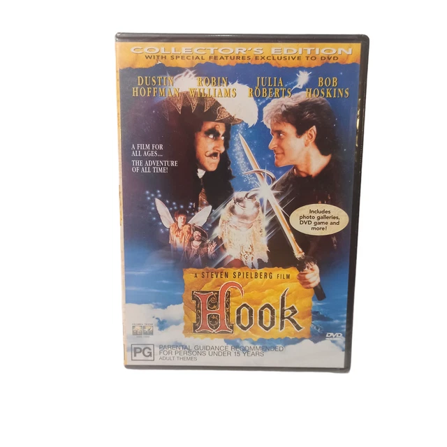 HOOK (DVD) DRAMA Children Kids Family Peter Pan Adventure ...