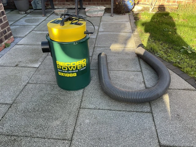 RECORD POWER DX1000 Fine Filter 45 Litre Extractor £80.00 - PicClick UK
