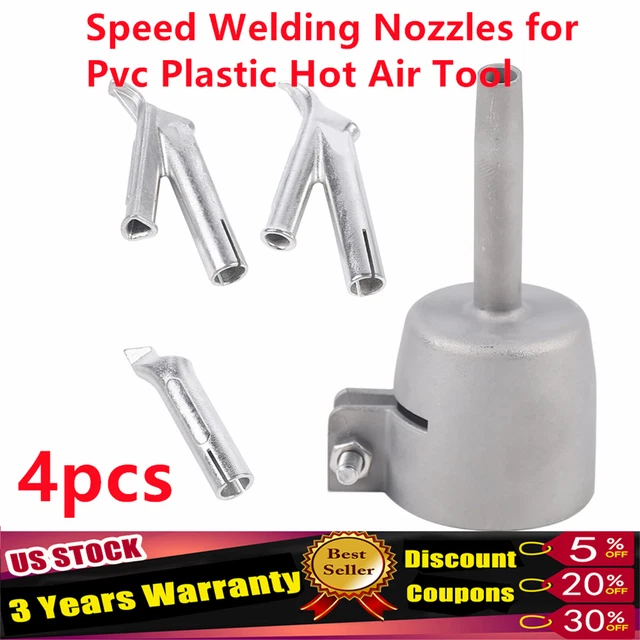 WELDING MOUTH SPEED Weld Tip Welder Nozzle Tool Fit PVC Plastic Hot ...