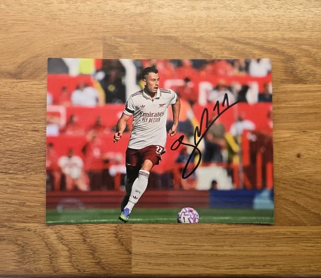 GABRIEL MARTINELLI #11 Personally Signed Arsenal 2025-26 season 7"x5 ...
