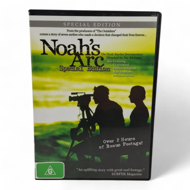 NOAH'S ARC - Special Edition - DVD - Noah Snyder Surf / Surfing ...