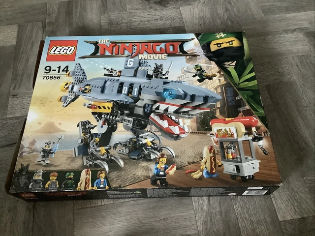 LEGO NINJAGO MOVIE 70656 Garmadon Shark Mech. Complete, boxed & mini ...