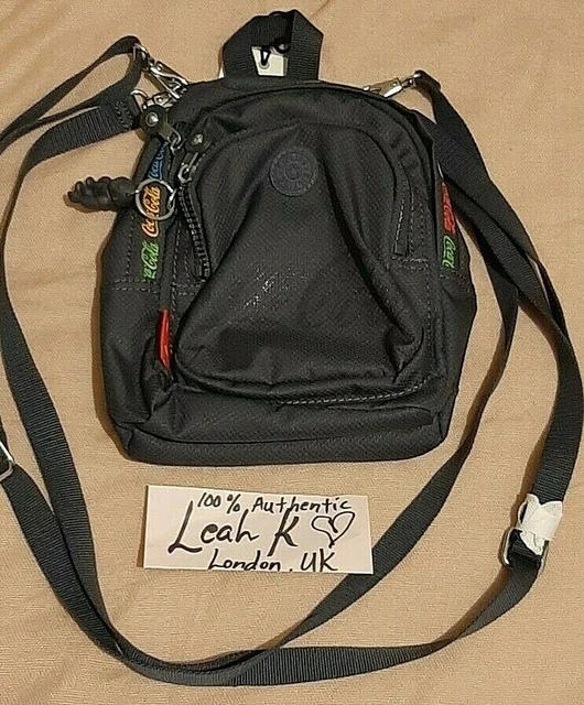 100% GENUINE KIPLING Coca Cola Delia Compact Back Pack Crossbody Bag 3 ...