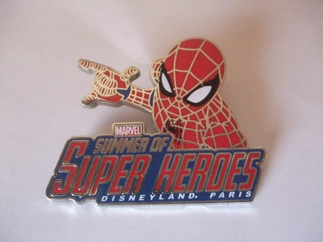 PINS SPIDERMAN MARVEL Super Heroes Disney Disneyland Paris Pin Trading ...