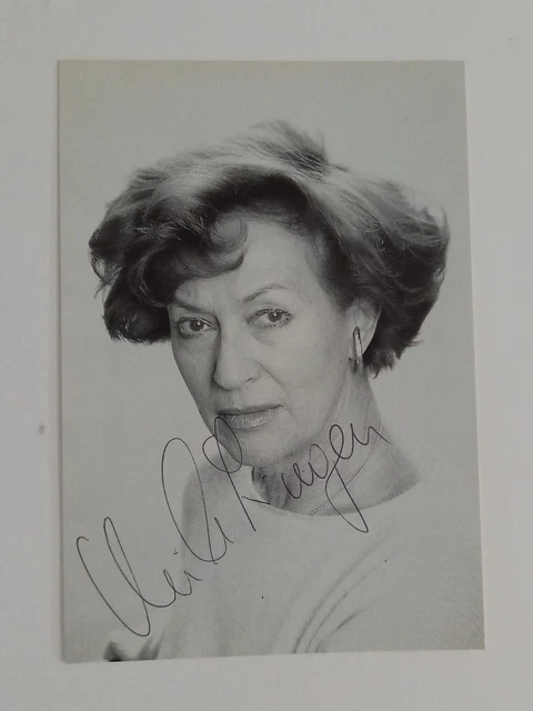 URSULA LINGEN - Tochter von Theo Lingen - original Autogramm - ca ...