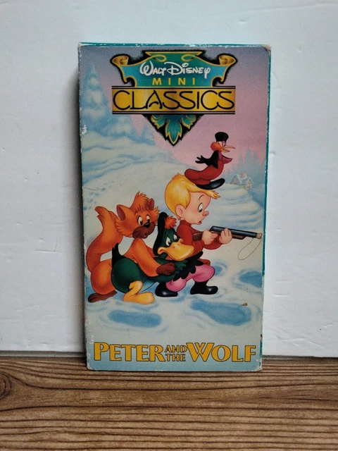 Peter And The Wolf Vhs Walt Disney Mini Classics Vintage Eur 11 05
