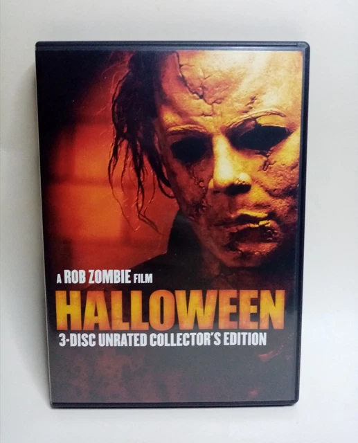 ROB ZOMBIE'S HALLOWEEN 3-disc dvd unrated collectors edition Tested ...