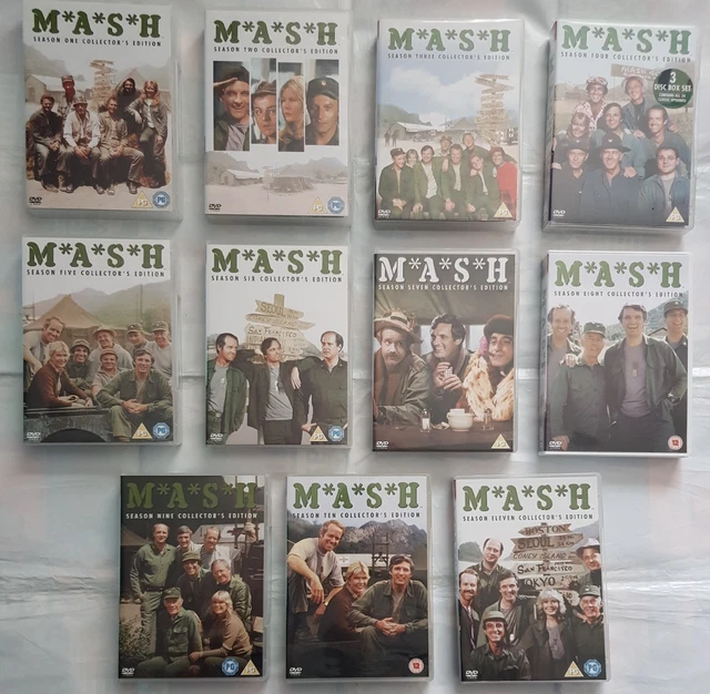 MASH COMPLETE SERIES Collector's Edition 33-DVD Set Seasons 1-11 2004 £ ...