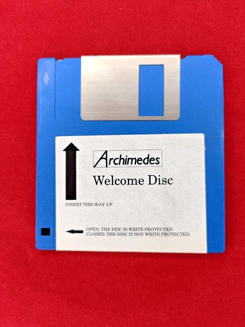 ACORN ARCHIMEDES ARTHUR Welcome Disc 3.5" Floppy Disc by Acorn ...