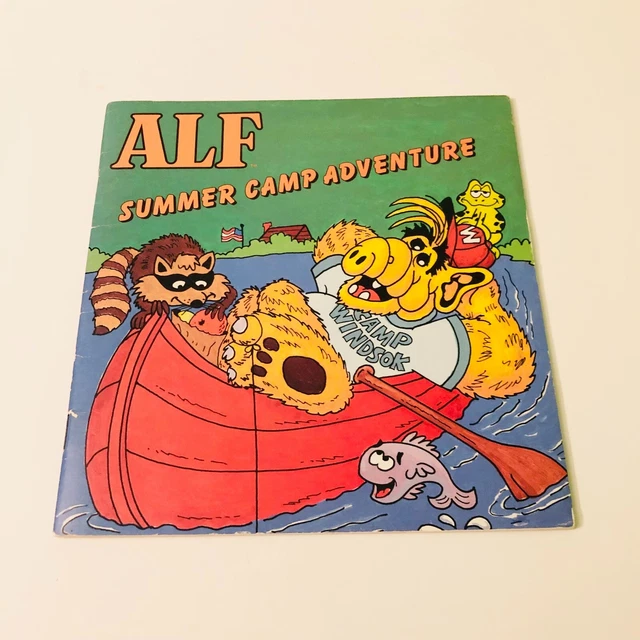 VINTAGE 1987 ALF Summer Camp Adventure Book Harry Coe Verr $18.90 ...