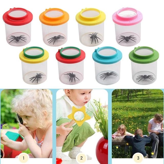 CYLINDER MAGNIFYING GLASS Insect Box Insect Observer Insect Observation ...