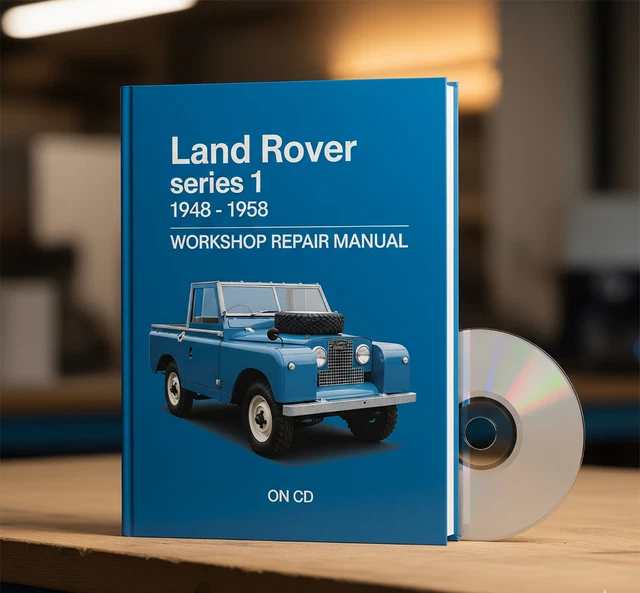 LAND ROVER 1948 - 1958 series 1 Workshop Repair Manual on CD £10.77 ...