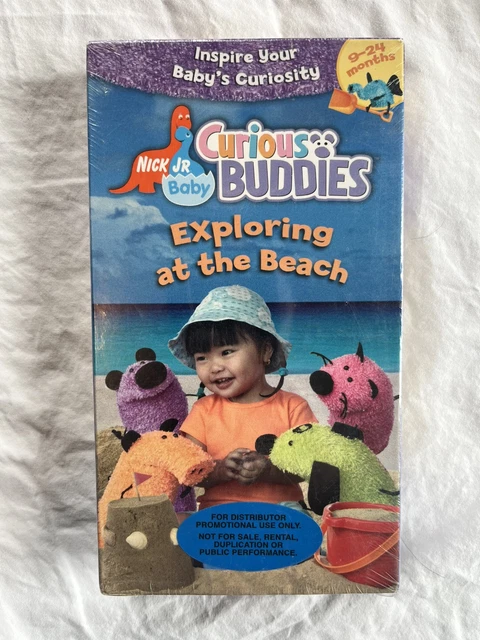 NICK JR BABY - Curious Buddies - Exploring at the Beach (VHS, 2004 ...