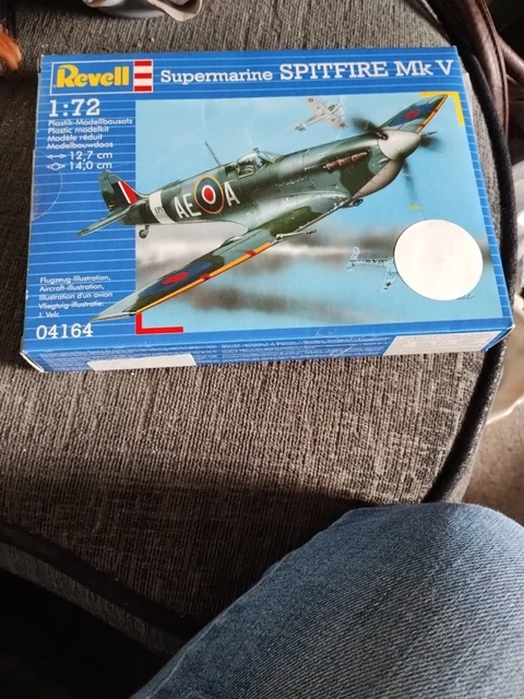 REVELL 1:72 SUPERMARINE SPITFIRE MK V MODEL KIT / 04164 / New And Sealed £0.99 - PicClick UK