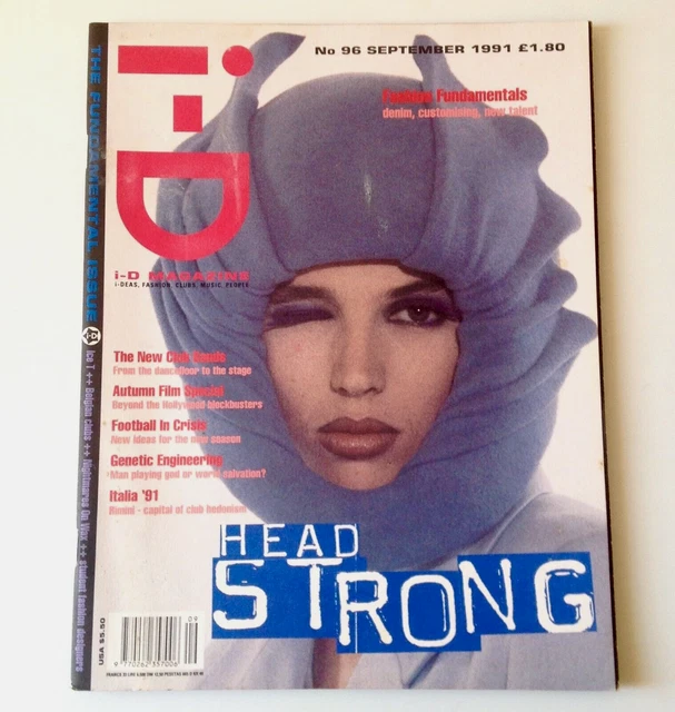 I-D MAGAZINE | Sept 91, Michelle Geddes, Kate Moss, Judy Blame, Ice T ...