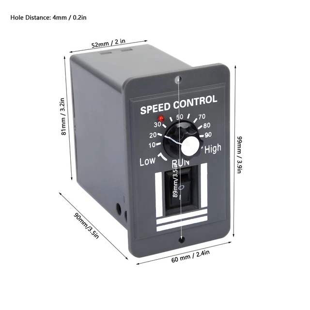 PULSE WIDTH MODULATION Variable Speed Switch DC Motor Speed Controller New £12.37 - PicClick UK