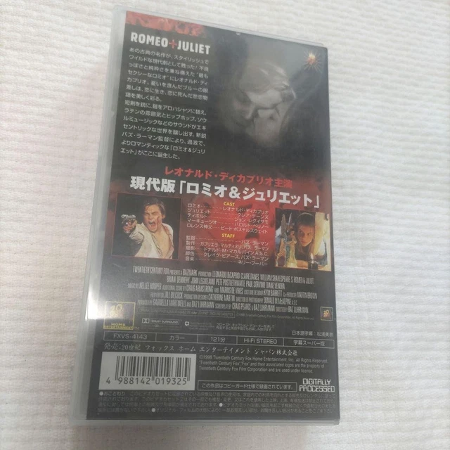 ROMEO & JULIET VHS £58.24 - PicClick UK