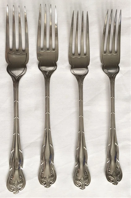 VINTAGE FISH FORKS x4 - Levesley Brothers & Robert Fead Mosley £7.99 ...