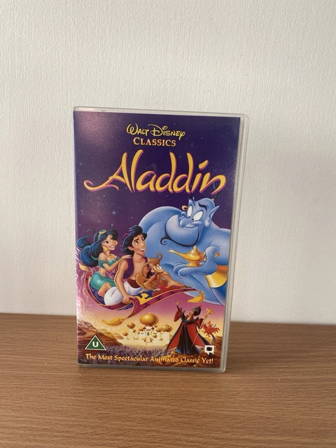 ALADDIN VHS VIDEO Tape Walt Disney Classics £3.99 - PicClick UK