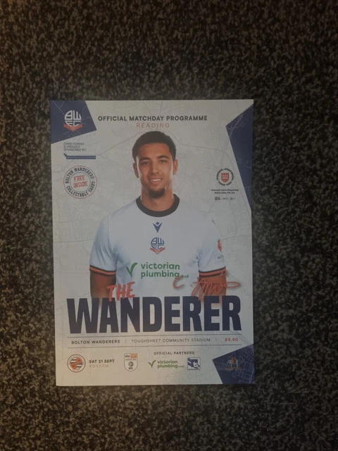BOLTON WANDERERS FOOTBALL Programmes 24/25 Bolton Vs Stockport County £ ...