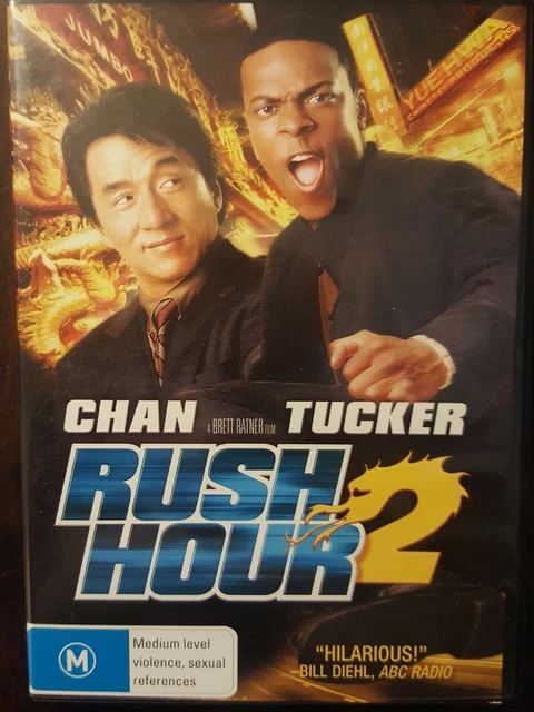 RUSH HOUR 2 DVD Chris Tucker Jackie Chan Region 4 FREE POST $4.95 ...