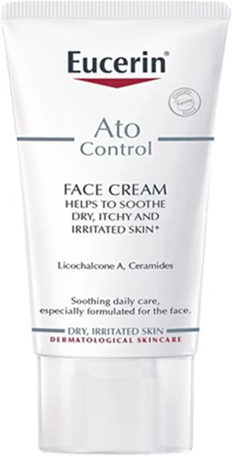 EUCERIN ATO Control FACE Cream For Dry Irritated Skin 50ml £15.99 ...