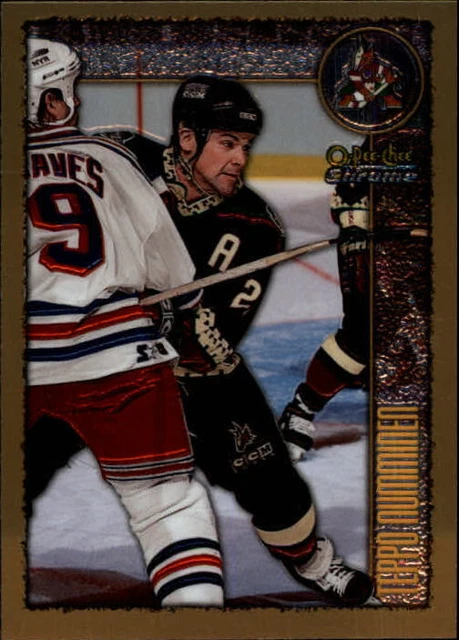 1998-99 O-PEE-CHEE CHROME Coyotes carte de hockey #57 Teppo Numminen ...