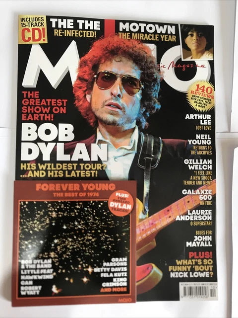 MOJO MAGAZINE OCT 2024 Bob Dylan, Arthur Lee, Neil Young, Gillian Welch ...