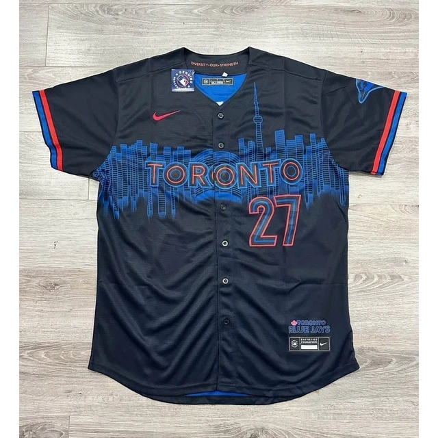MLB TORONTO BLUE Jays Connect City Vladimir Guerrero Jr #27 Jersey ...