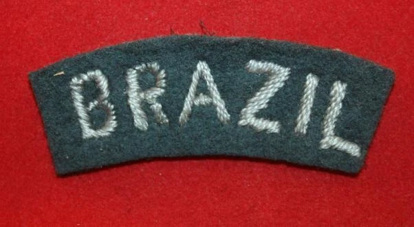 WW2 BCATP NATIONALITY shoulder Patch Insignia, BRAZIL £28.46 - PicClick UK