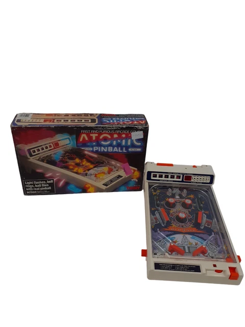 ATOMIC PINBALL FAST And Furious Retro Arcade Game In Original Box ...