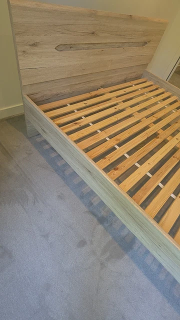 PINE WOOD BED Frame European King Size Bedroom Furniture £21.50 ...