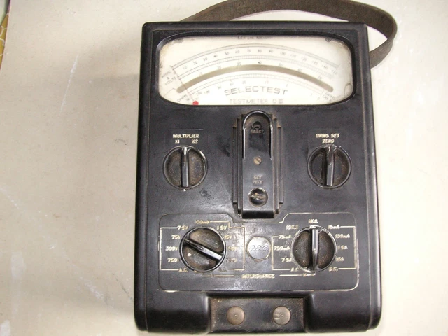 GEC SELECTEST D111 Multimeter £30.00 - PicClick UK