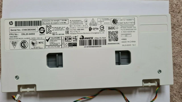 HP OFFICEJET PRO 8730 Printer Back Panel 8720 8740 D9L20-80043 £17.99 ...