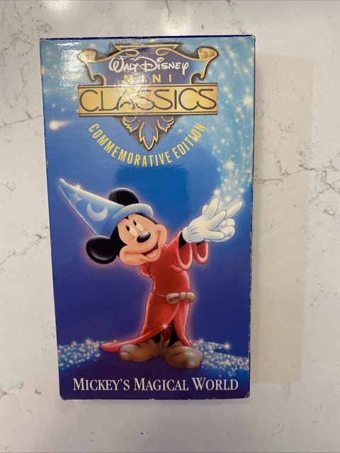 WALT DISNEY MINI CLASSICS COMMEMORATIVE EDITION VHS MICKEYS Magical ...