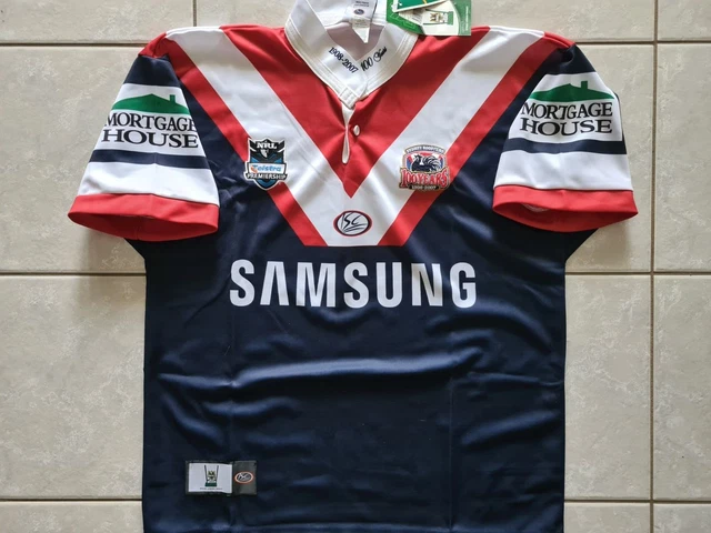 SYDNEY ROOSTERS 2007 ISC 100 Years Home Rugby League Jersey XXL Size ...