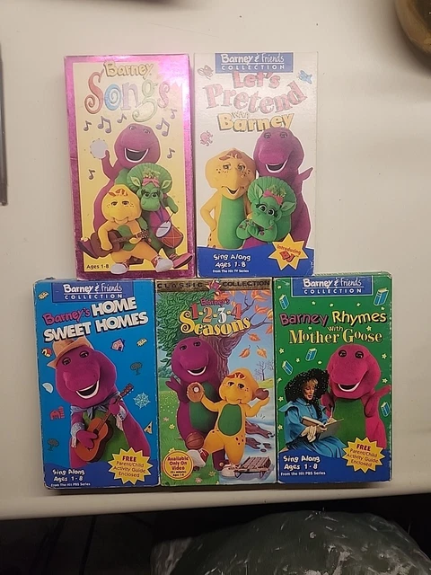 1990S BARNEY VHS Lot 5 Tapes****vintage***!!! £23.75 - PicClick UK