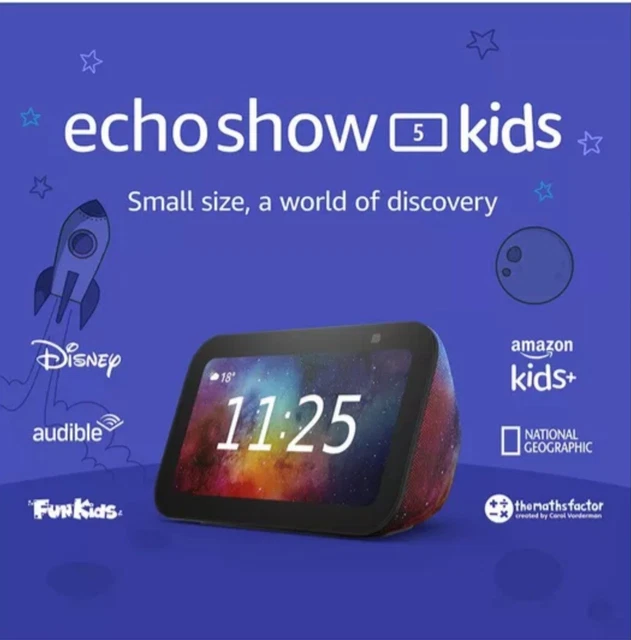AMAZON ECHO SHOW 5 (3rd Gen) KIDS SMART DISPLAY WITH ALEXA - GALAXY ...
