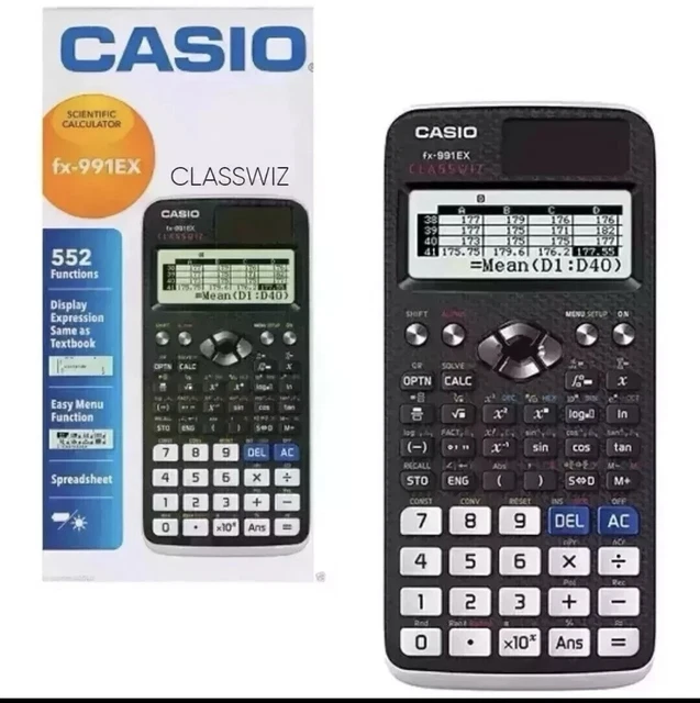 CASIO FX-991EX CLASSWIZ scientific A-levels calculator £18.24 - PicClick UK