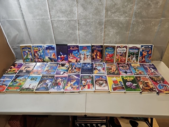 HUGE DISNEY & Family VHS Lot, 35 VHS Collection Walt Disney Movies £68. ...