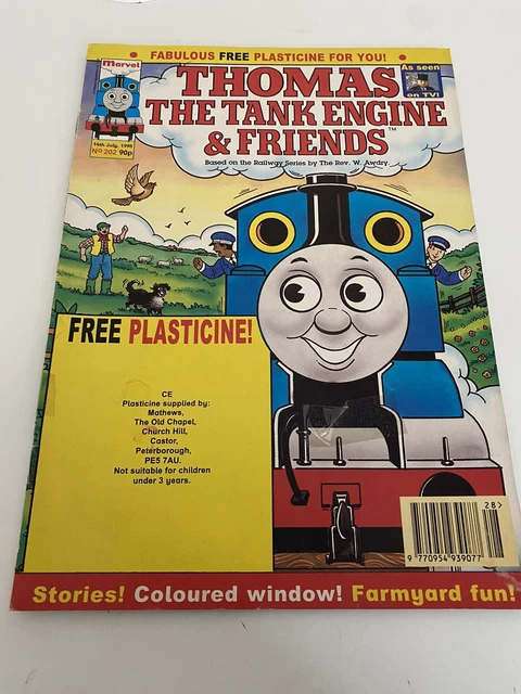 VINTAGE THOMAS THE Tank Engine & Friends Magazine 14th Jul 1995 Issue ...