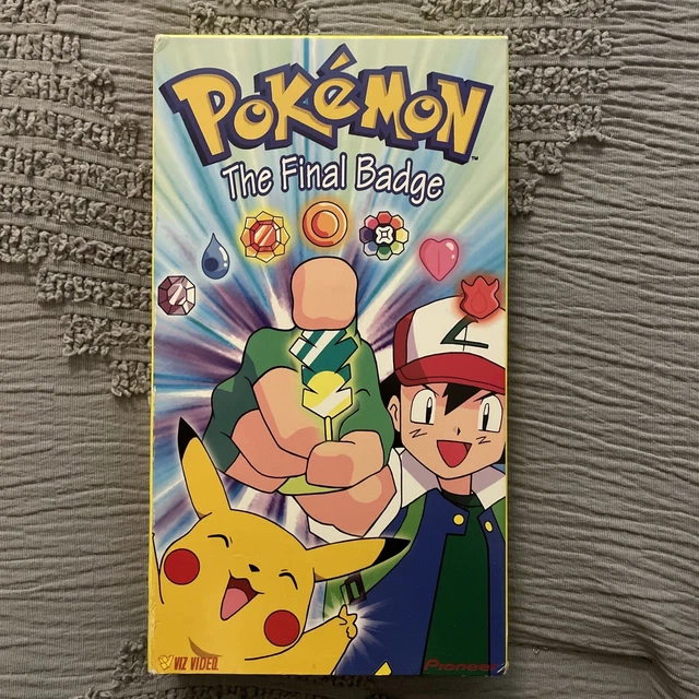 VINTAGE POKEMON THE Final Badge VHS Viz Video 1998 Nintendo £9.52 ...