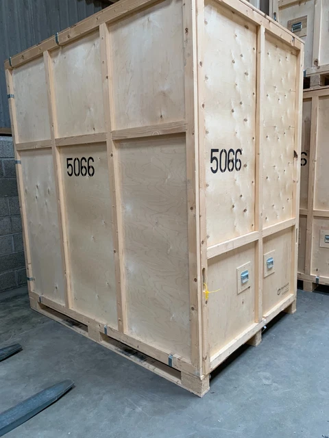 10 NEW WAREHOUSE Container Wooden Removal Storage Box Ply Wood Crates ...