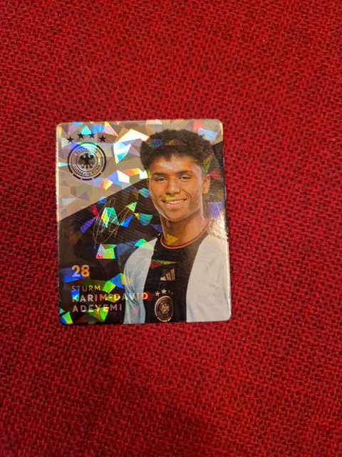 REWE DFB WM 2022 GLITZER * 28 * Karim-David Adeyemi EUR 2,49 - PicClick DE
