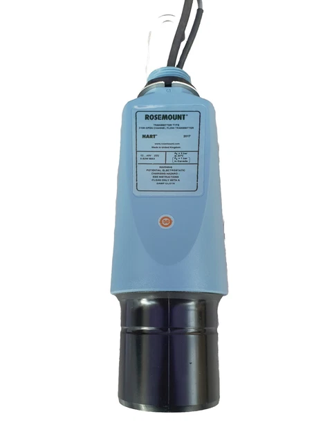 ROSEMOUNT 3108 ULTRASONIC Open Channel Level and Flow Transmitter ...