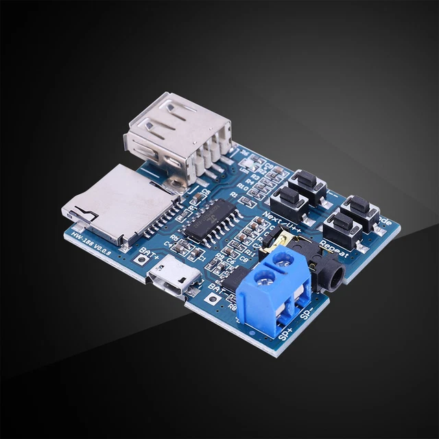 DECODING PLAYER AMPLIFIER Board TF Card Power Amplifier Module 2W for ...